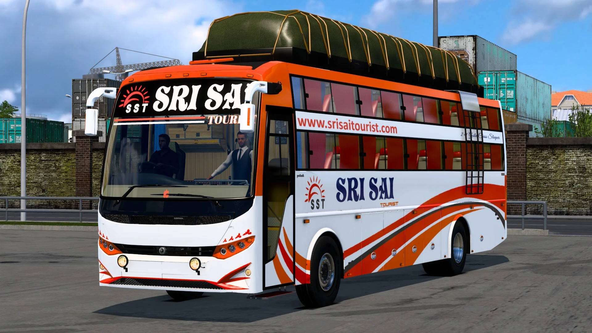 Prakash Vega Sleeper BS6 Indian Bus 1.53 - ETS 2