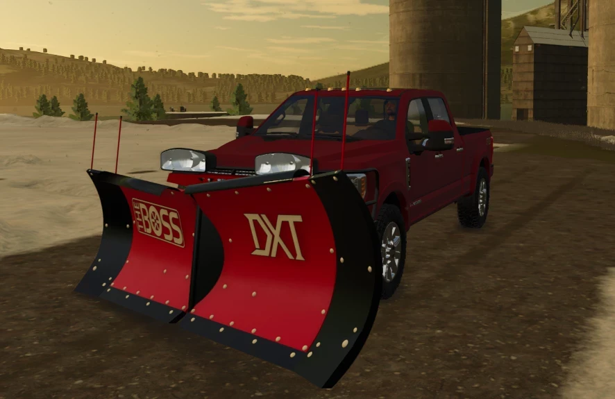 Boss DXT V Plow 1.0 - FS25