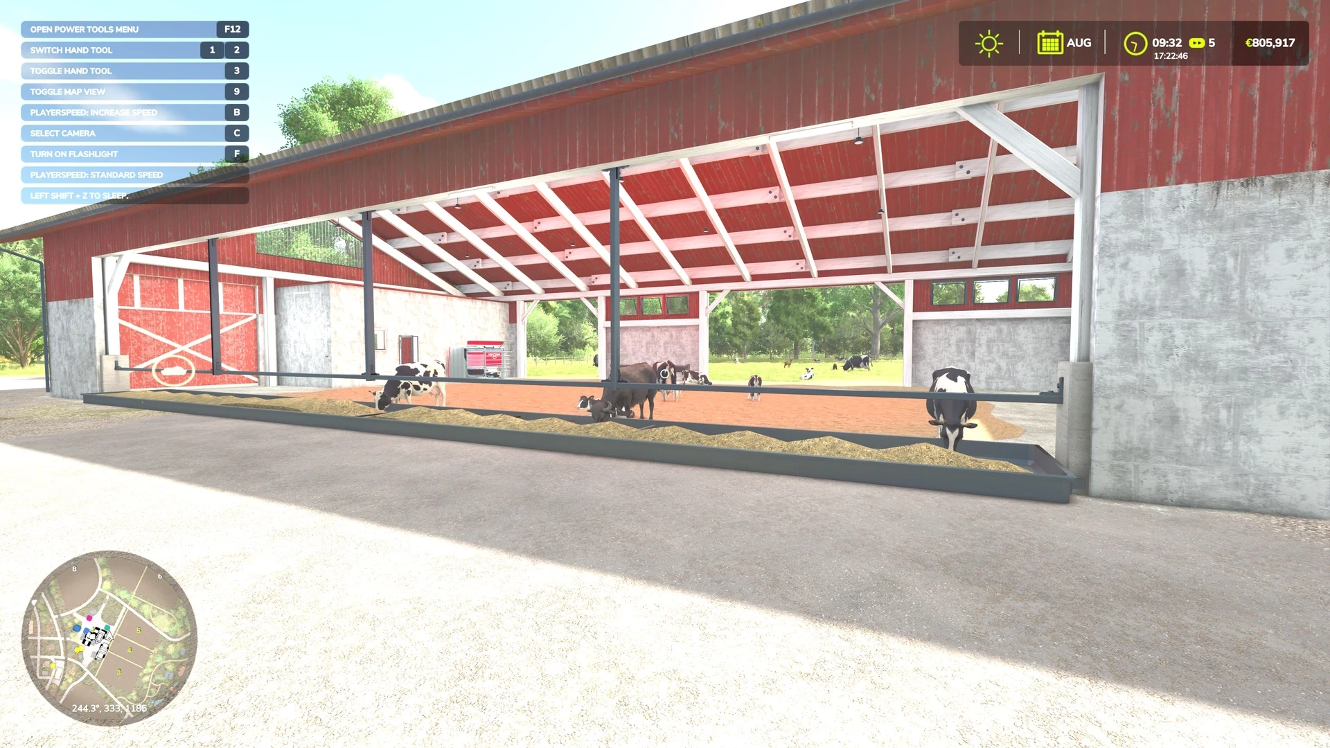 American Cow Barn 1.0 - FS25