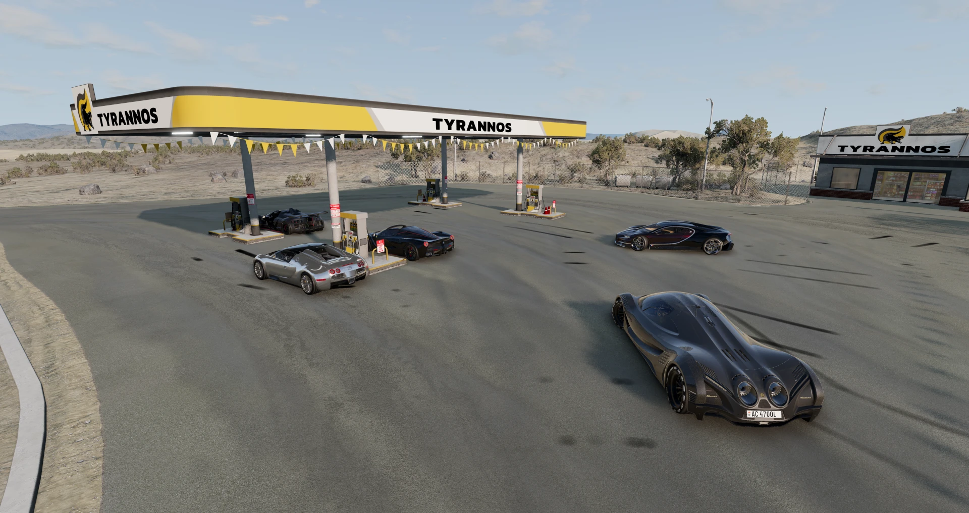 Hypercar Pack (free) 1 - BeamNG.drive