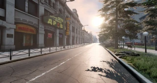 Russian Streets Map 1.1 - BeamNG.drive