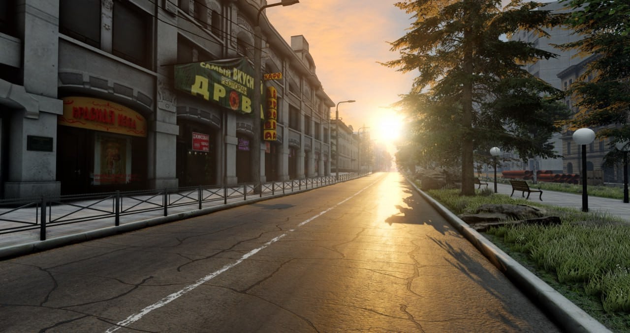 Russian Streets Map 1.1 - BeamNG.drive