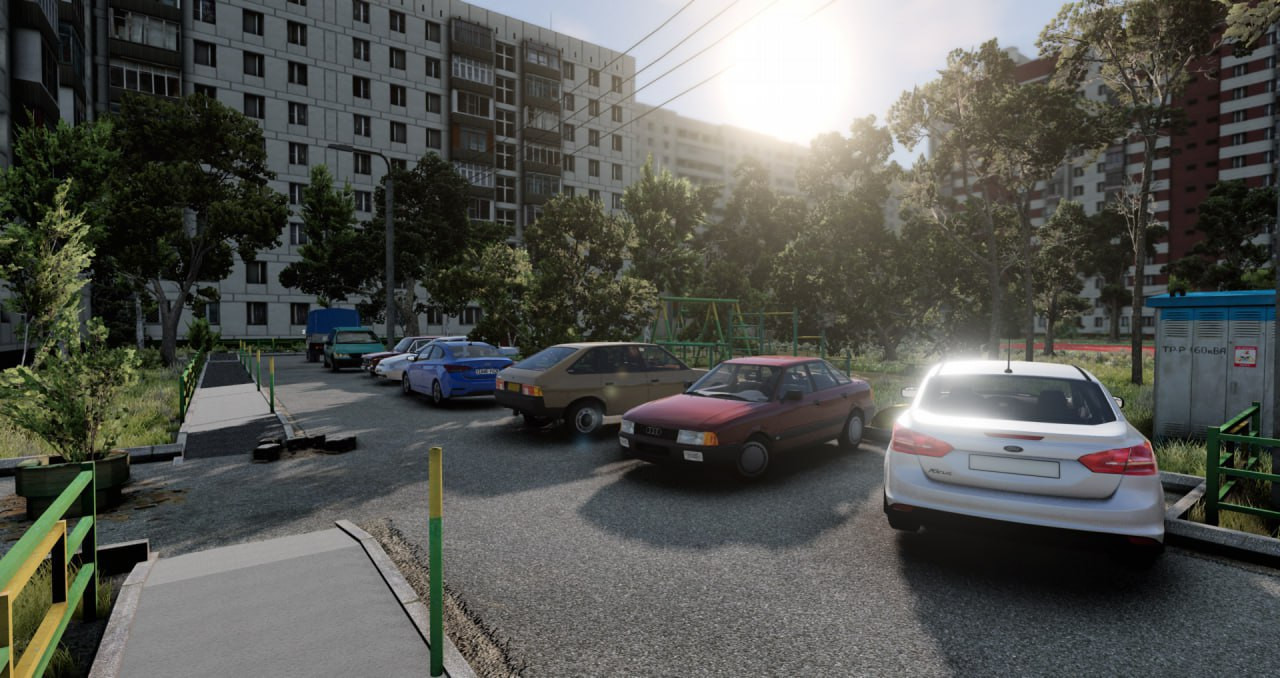 Russian Streets Map 1.1 - BeamNG.drive