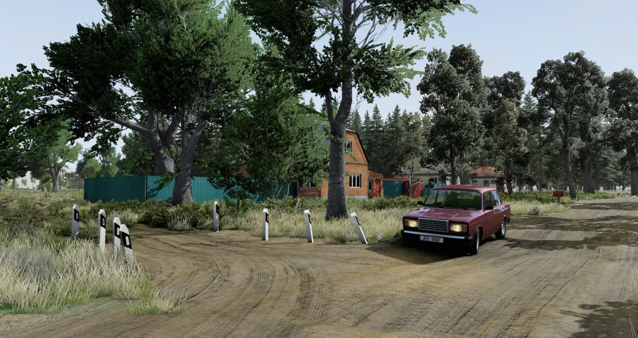 Russian Streets Map 1.1 - BeamNG.drive