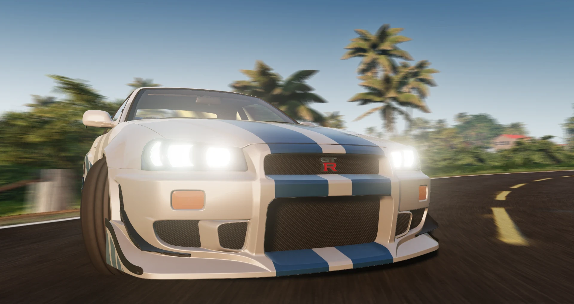 Nissan Skyline R34 New 1 - BeamNG.drive