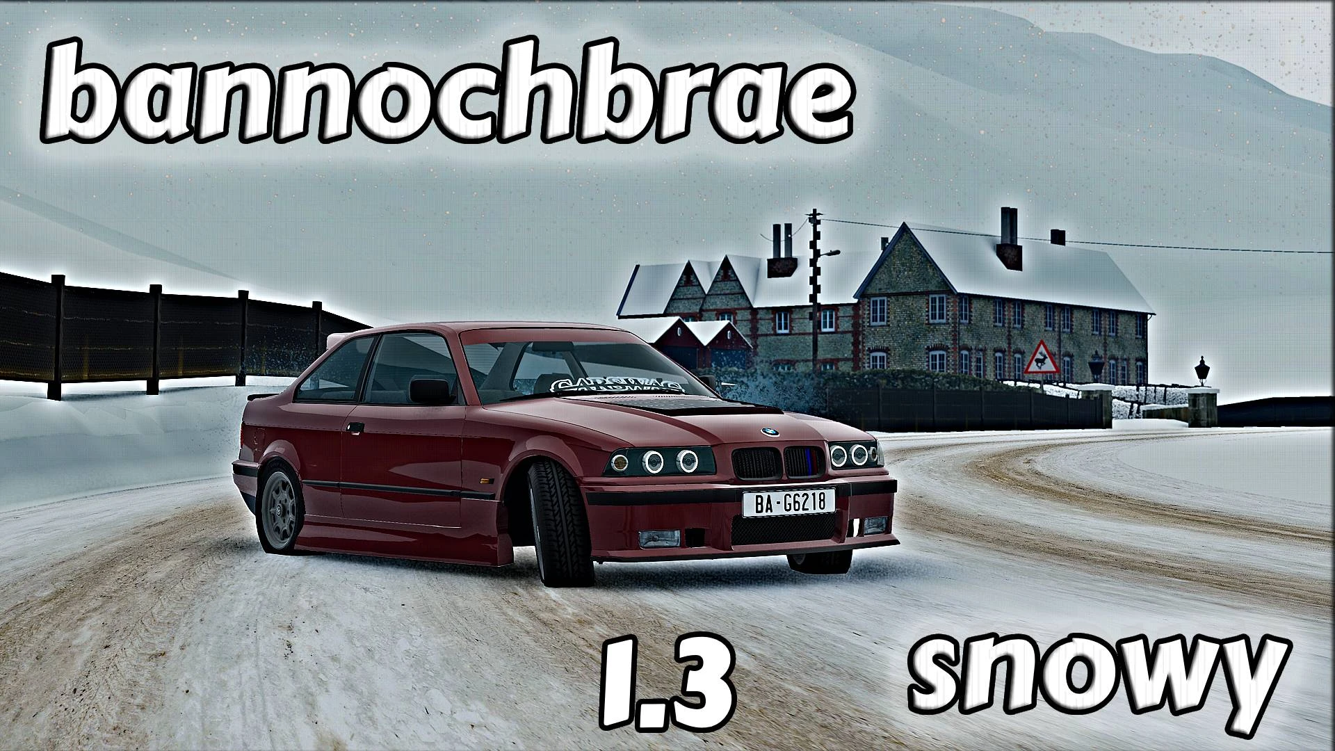 Bannochbrae Winter Snow ️ Street Lamps update and more 1.3 - BeamNG.drive