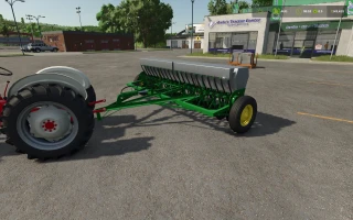 Download John Deere Van Brunt model B drill - FS25 - ModLand.net
