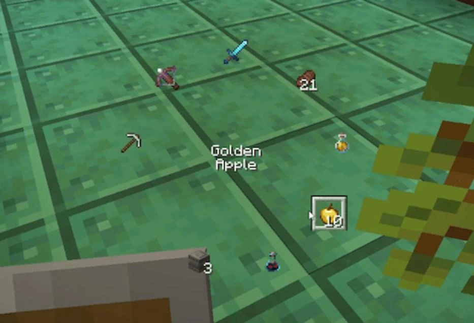 Minimal Radial Hud [Minecraft 1.21.4] v1.0.01 - Minecraft