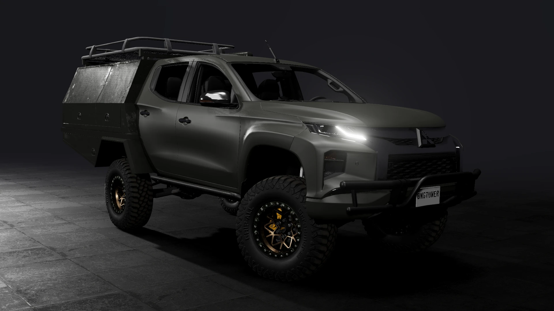 (PAID) 2020 Mitsubishi Triton L200 Double Cab BeamNG.Tuner Official ...