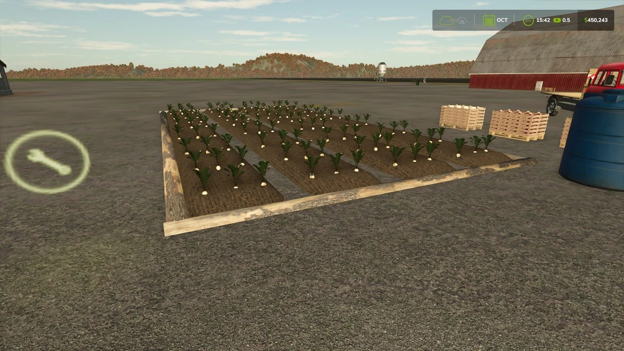 OPEN FIELD GARDEN 1.0 - FS25