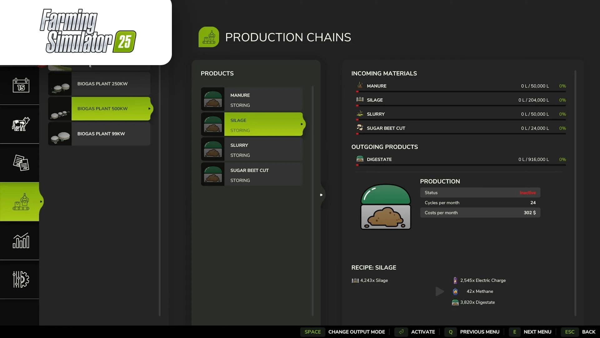 Biogas Plants (BGA) in FS25: Detailed Guide - FS25