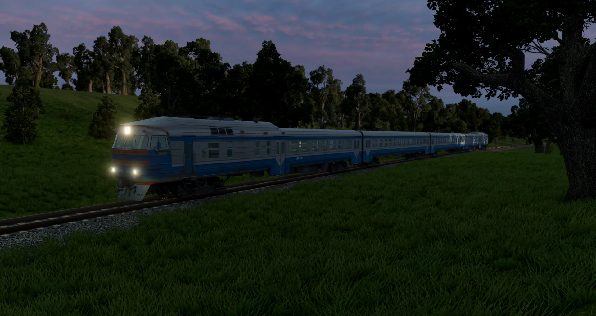 DR1A Diesel Train 1.0 - BeamNG.drive