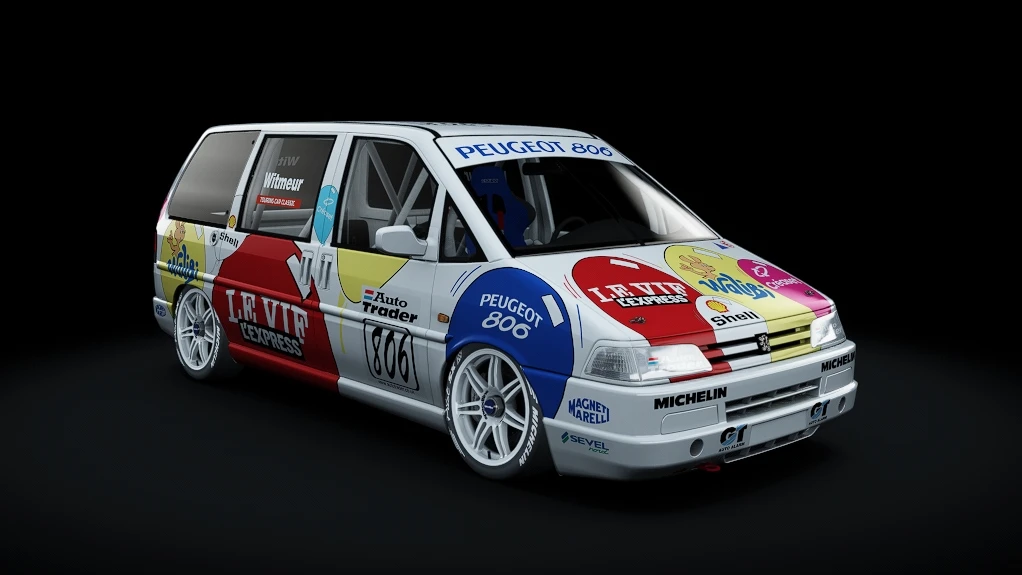 Peugeot 806 ST v1.5.1 - Assetto Corsa