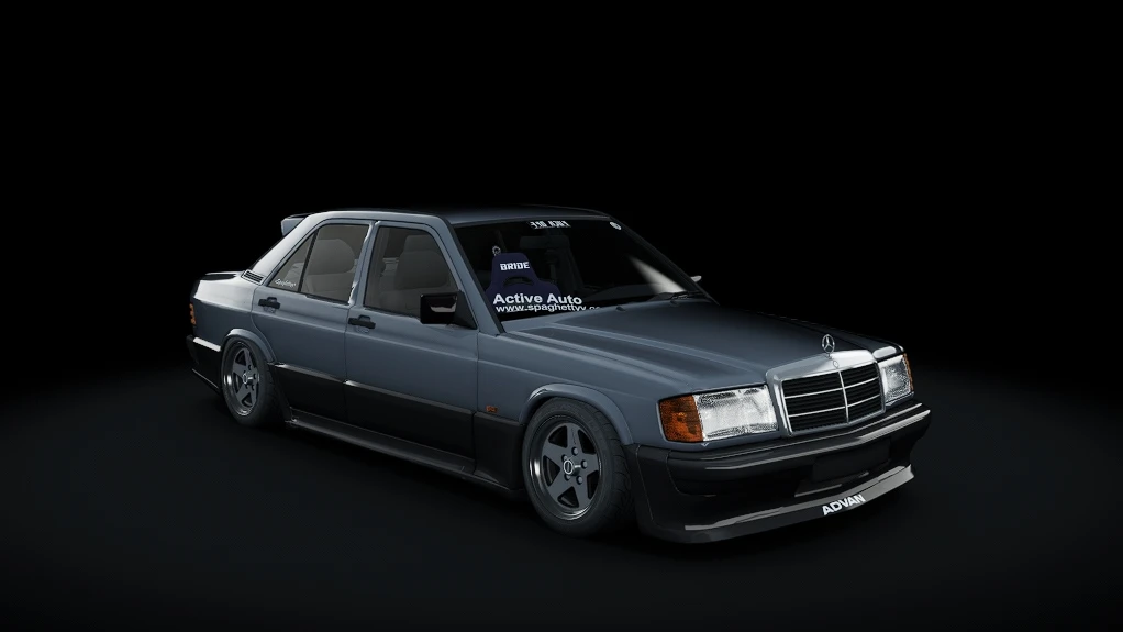 Mercedes-Benz 190E TrashStyle (2in1) 1.0.1 - Assetto Corsa