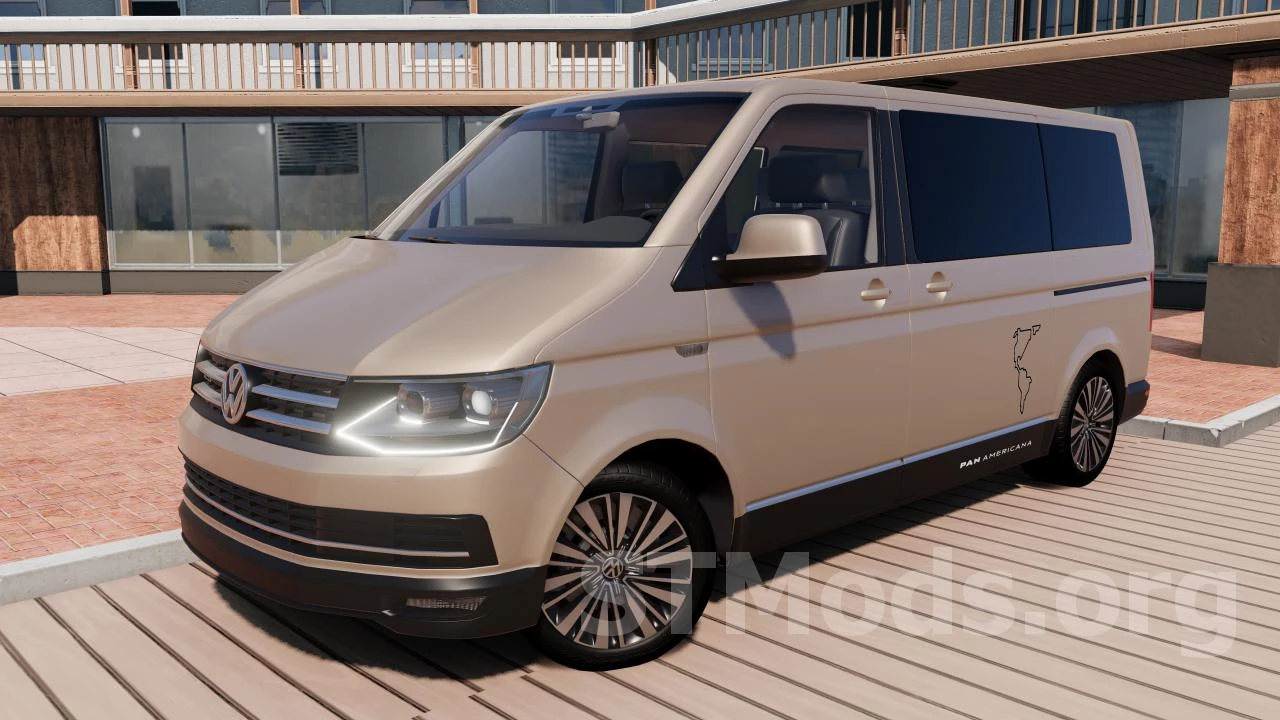 Volkswagen Transporter (Multivan) (High Quality Mod) Fre - BeamNG.drive