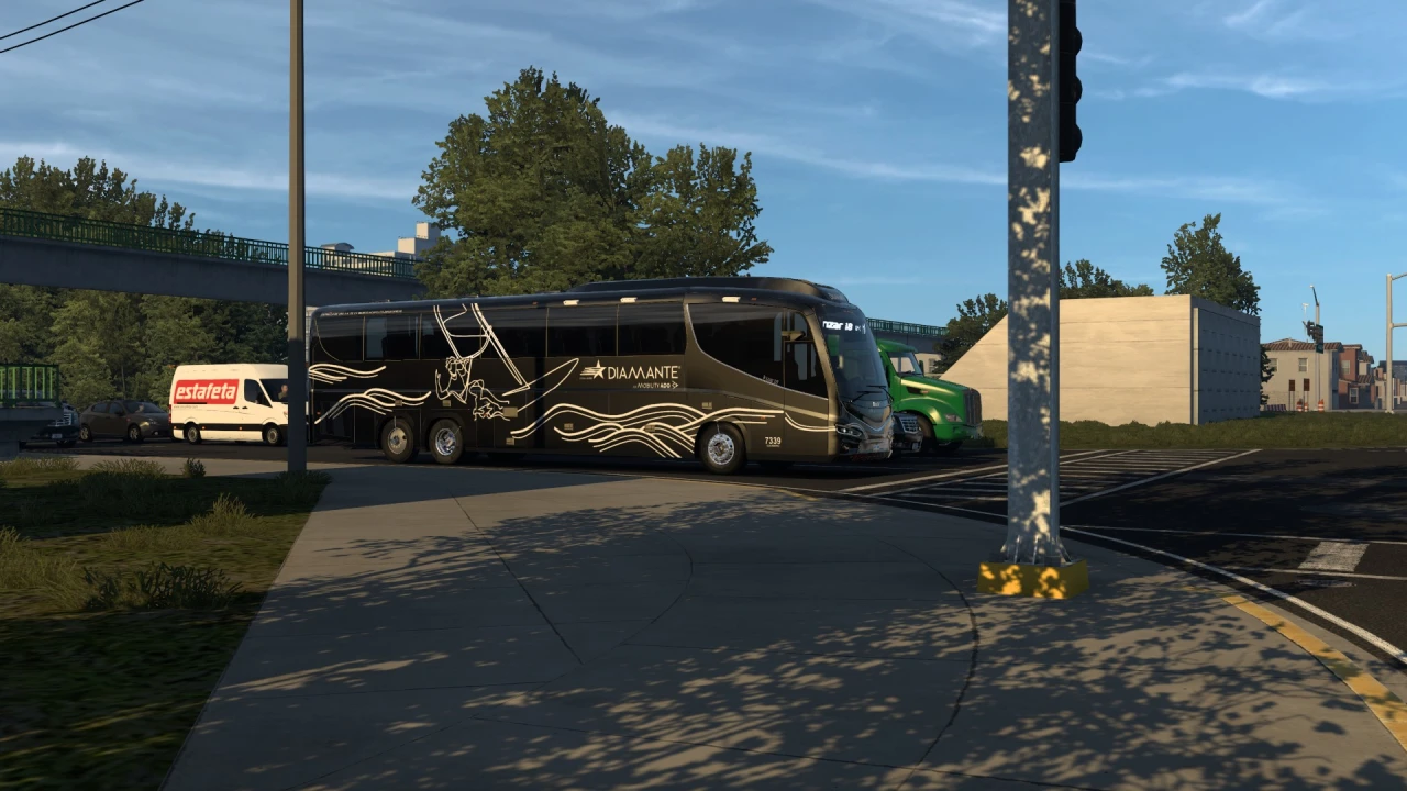 American Truck Simulator Bus mods - ModLand.net