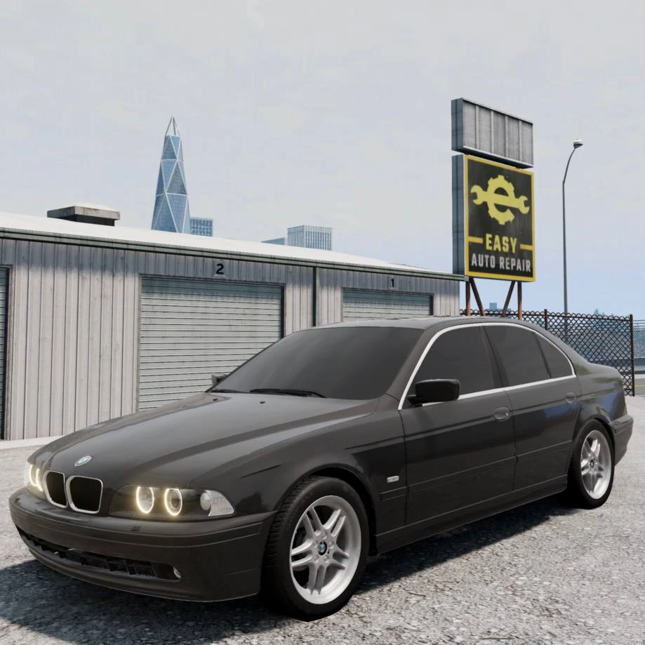 BMW 530d E39 V9.0 - BeamNG.drive