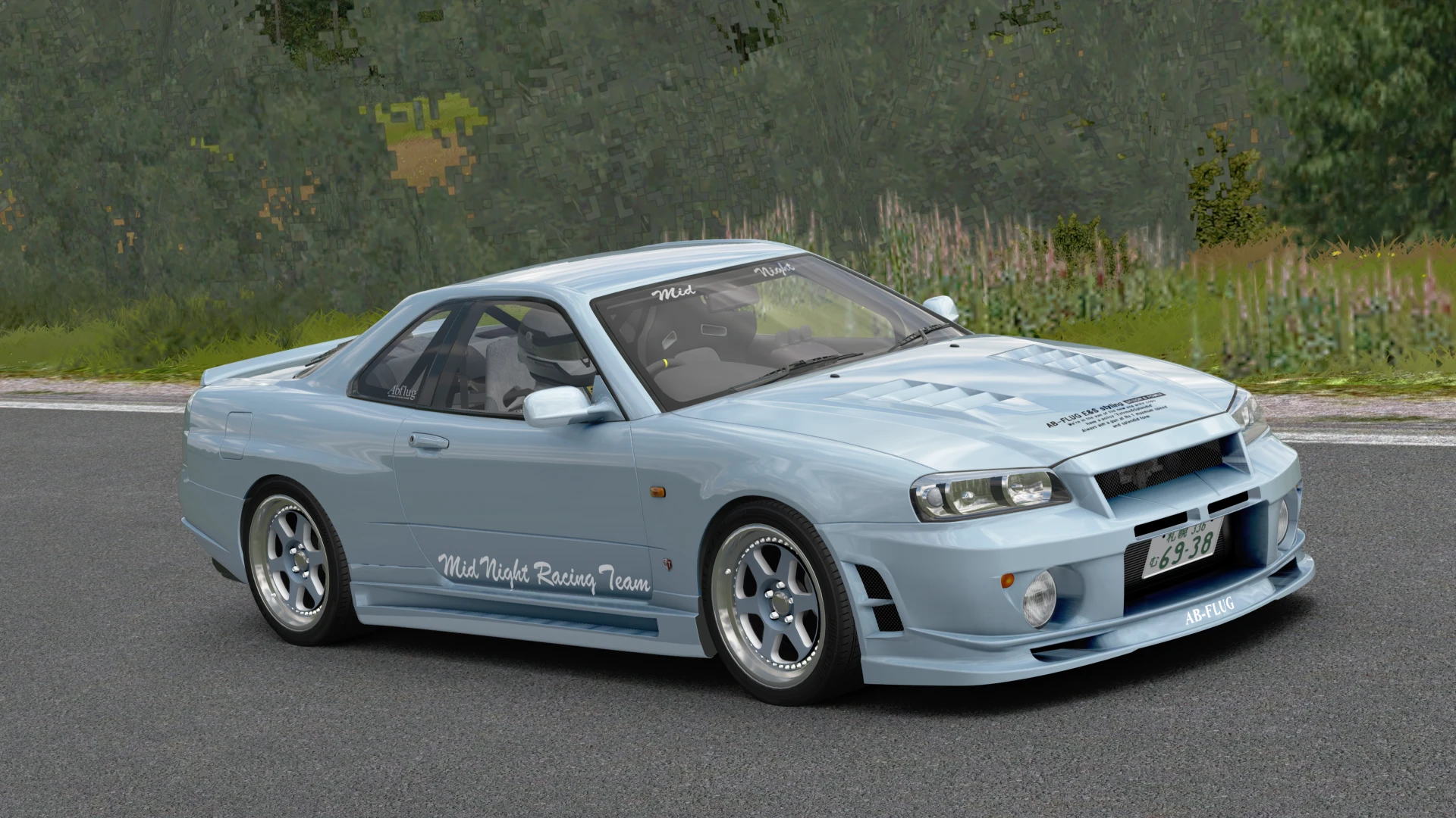 Nissan Skyline GTR R34 Mid Night Abflug 1.1 - Assetto Corsa