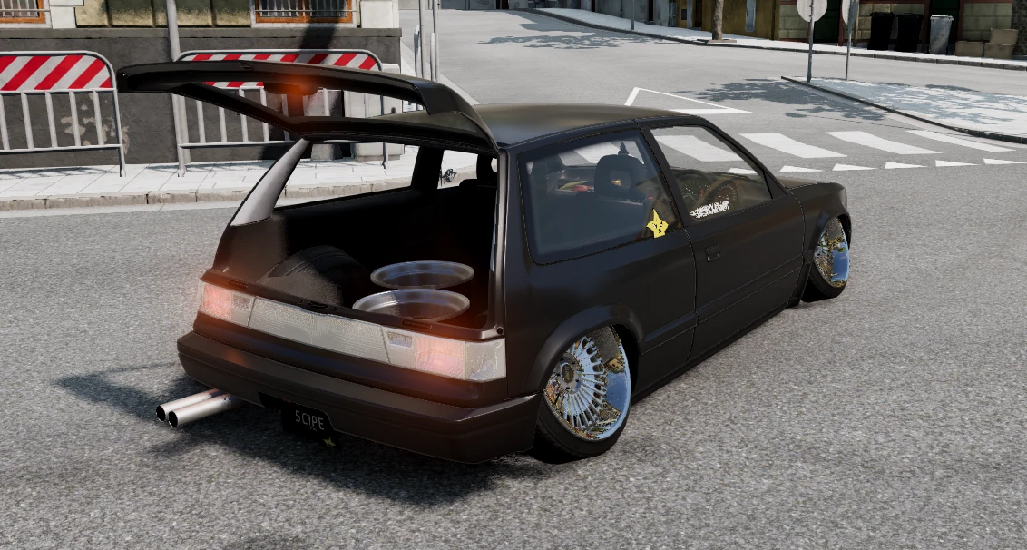 STATIC/E5C4PE IBISHU STICKERPACK free - BeamNG.drive