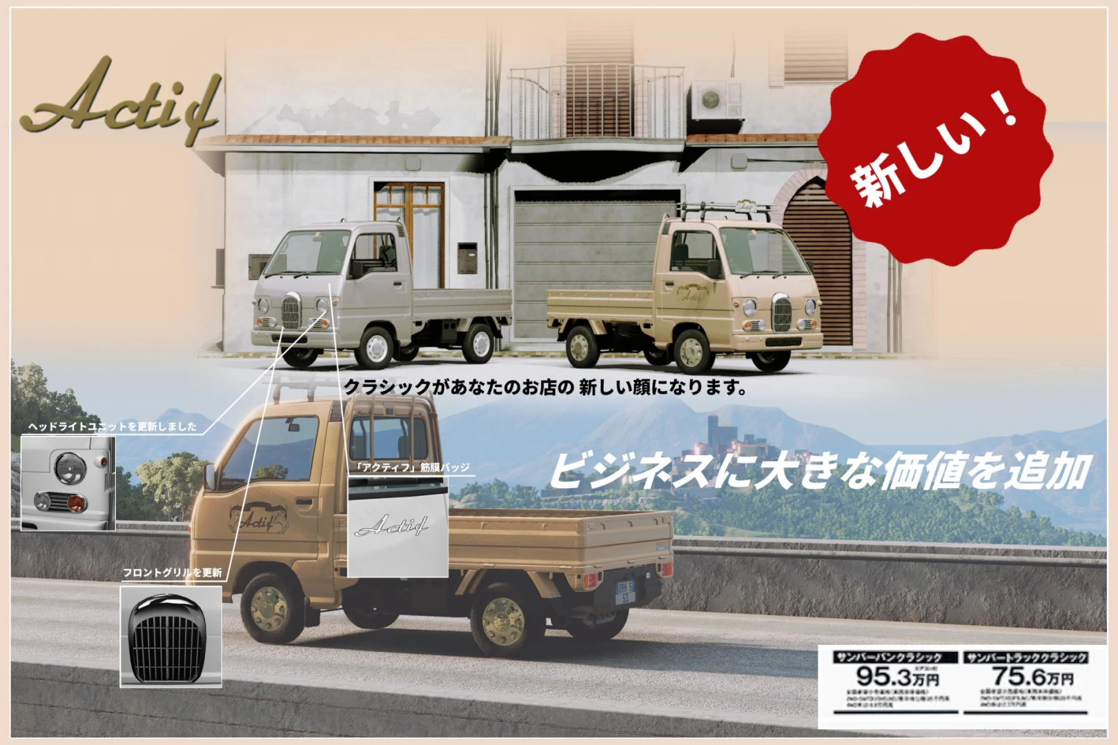 Dahatsei Kei Pickup/Van 120 - BeamNG.drive