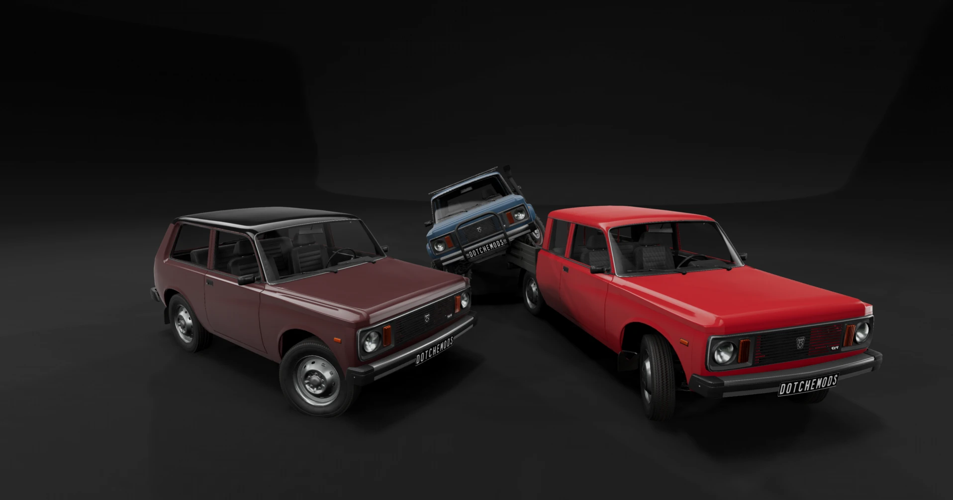 Lada Niva 1 - BeamNG.drive