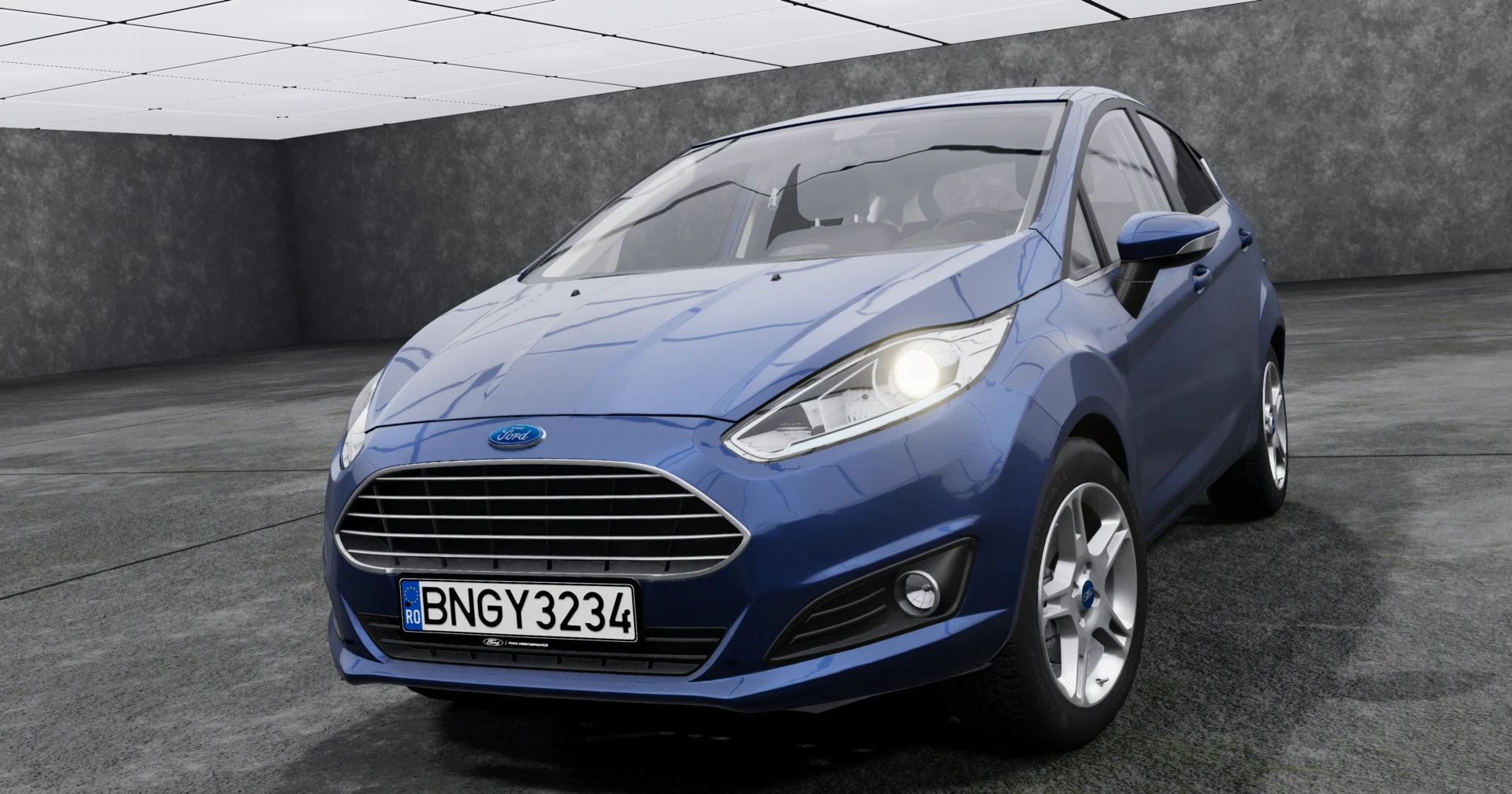 2012-2017 Ford Fiesta Pack BeamNG Mod 1 - BeamNG.drive