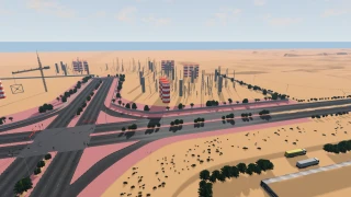 Crash and Explore: Kuwait Map for BeamNG.drive! Final! - BeamNG.drive