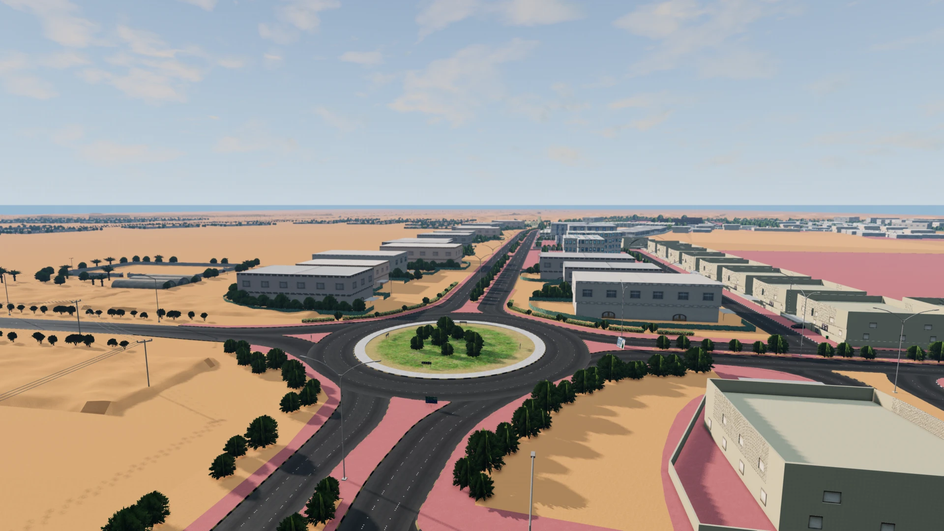 Crash and Explore: Kuwait Map for BeamNG.drive! Final! - BeamNG.drive