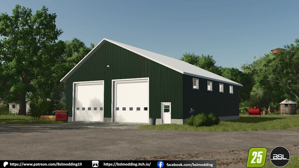 FS25 Garage 55x65 1.0 - FS25