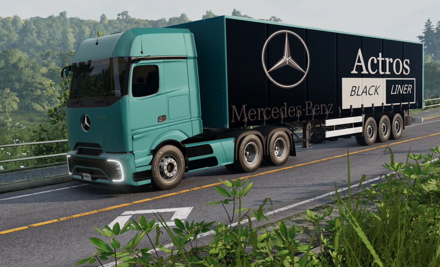 Mercedes-Benz Actros 2011-2025 2.0 - BeamNG.drive