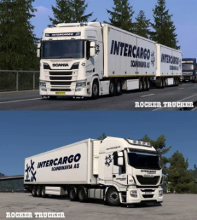 Intercargo Scandinavia Skin Pack 1.1 - ETS 2