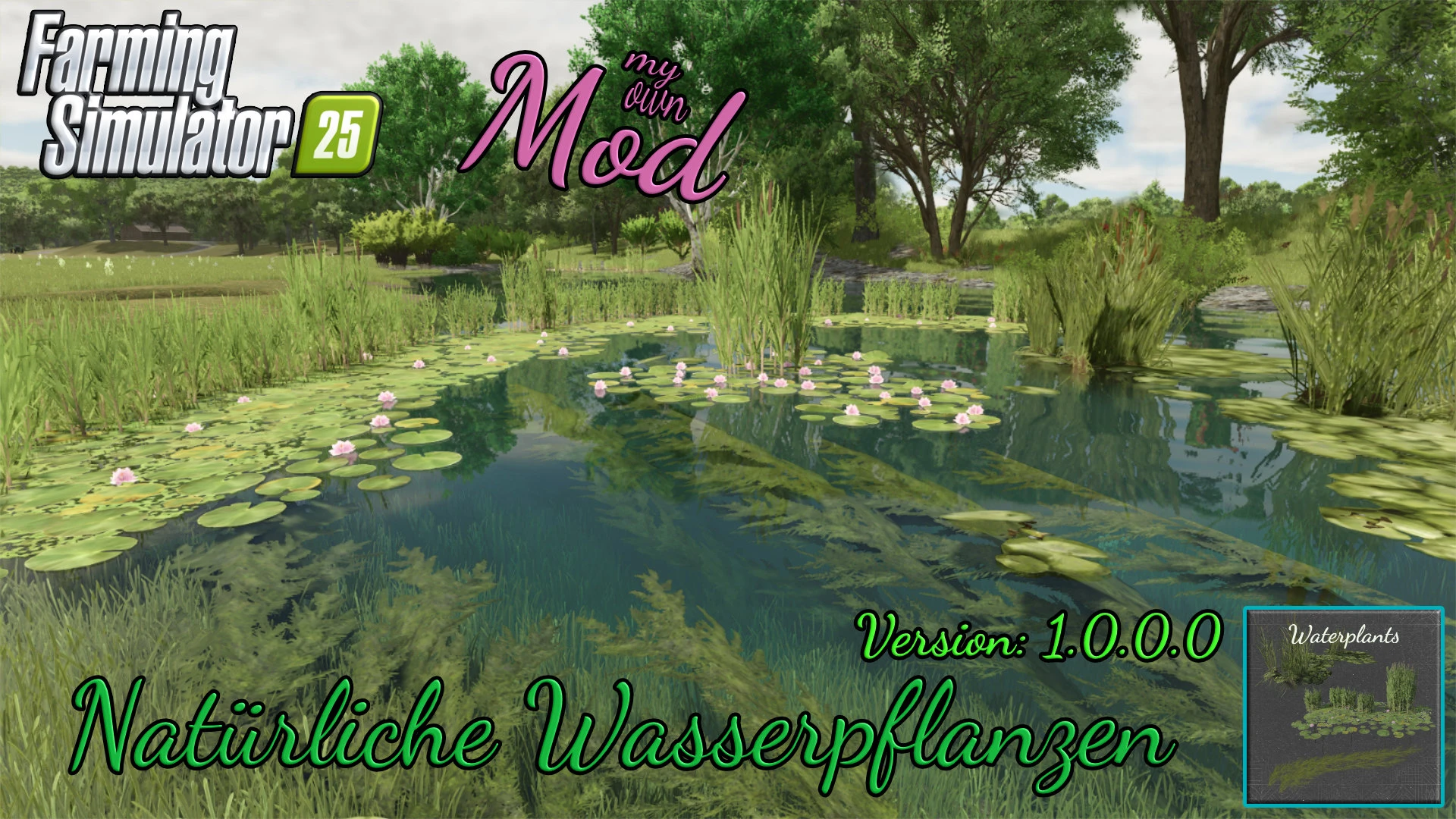 Natural Waterplants 1.0.0.0 - FS25