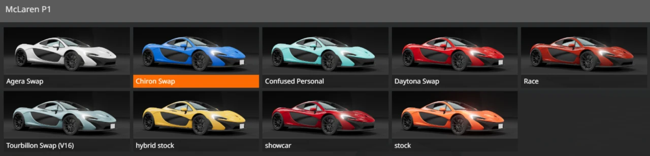 mclaren p1 - BeamNG.drive Search - ModLand.net