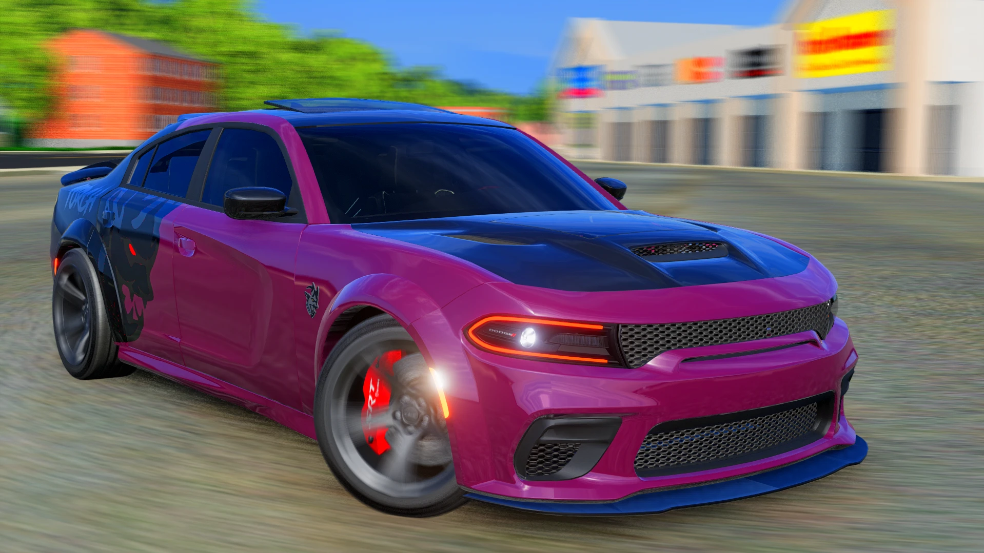 Charger HELLCAT custom! V3 V3.2 - BeamNG.drive