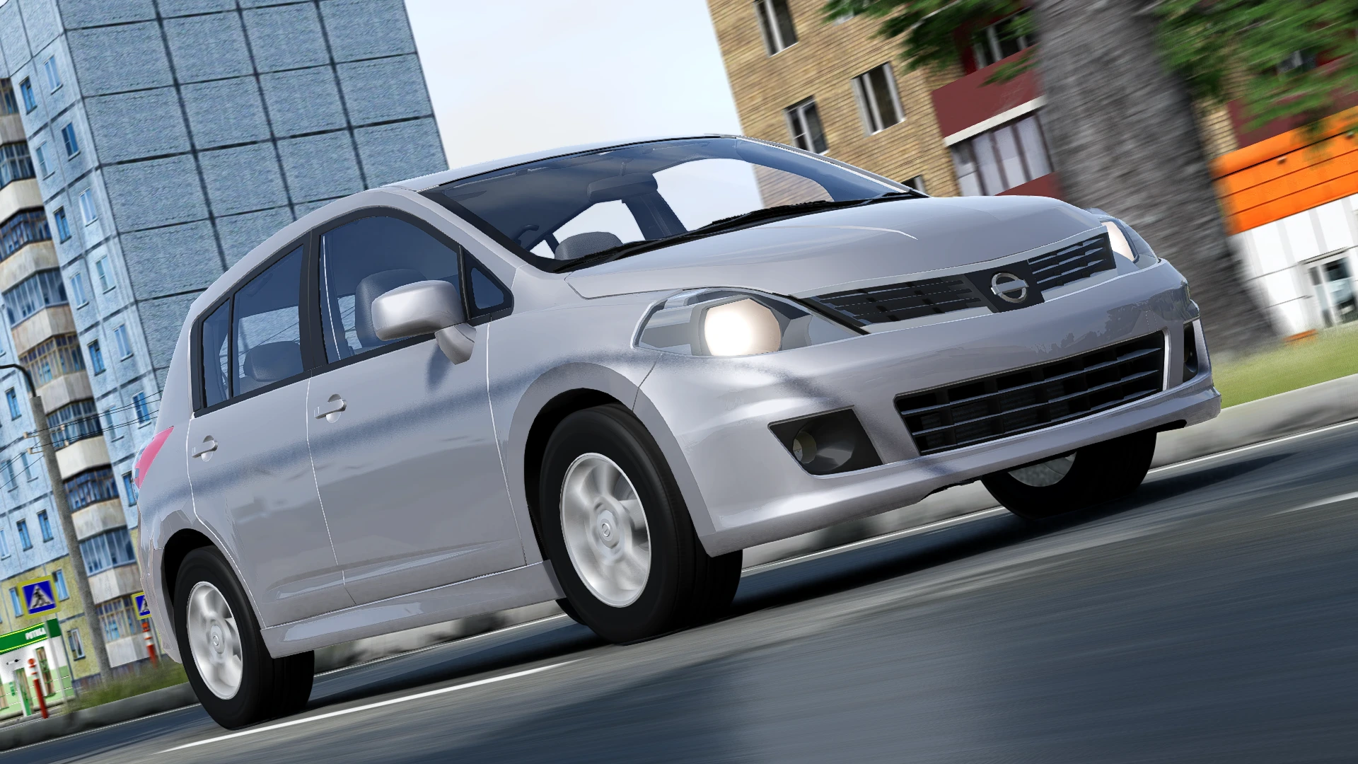 2008 Nissan Versa (Hatchback) W/ Airbags 1.0 - BeamNG.drive