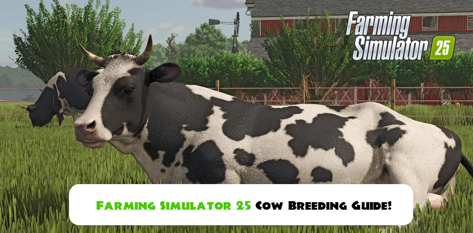 Farming Simulator 25 Cow Breeding Guide! - FS25
