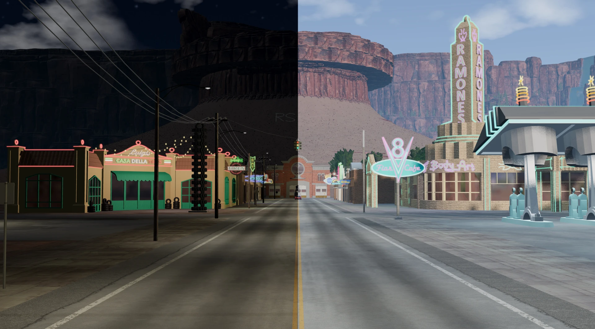 Radiator Springs (Original Map) 2.5 - BeamNG.drive