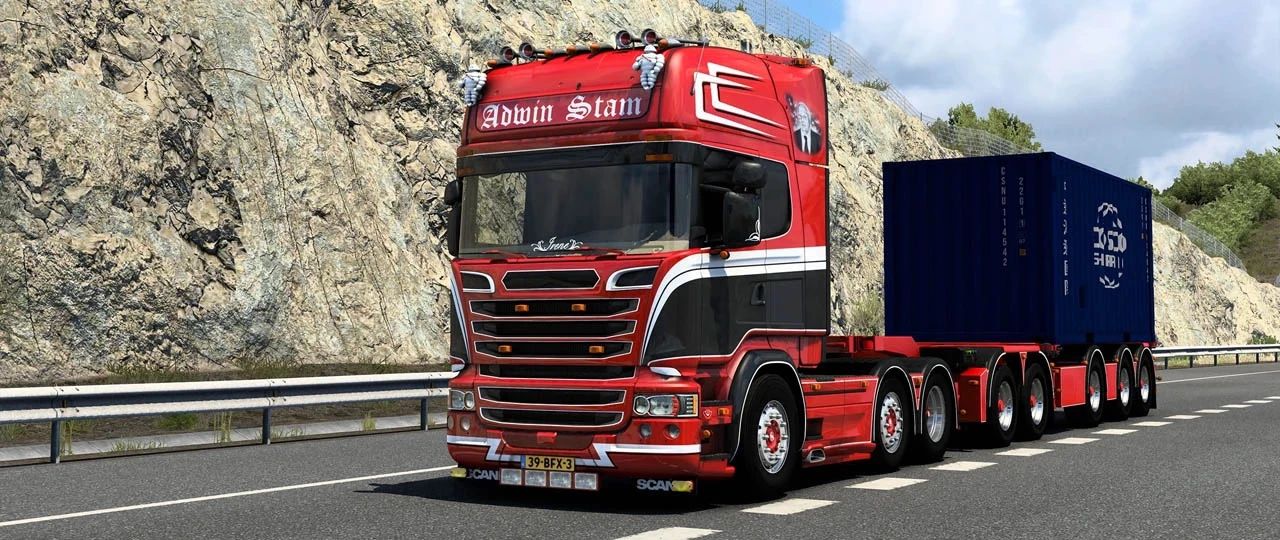 Scania R560 Adwin Stam v6.5 - ETS 2