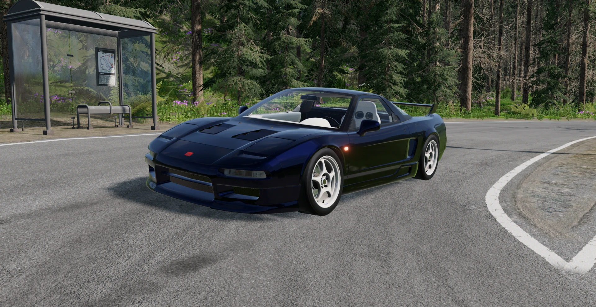 Honda NSX 1 - BeamNG.drive