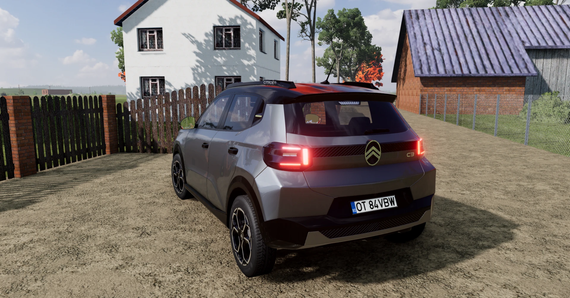 2025 Citroën C3 BeamNG Mod 0.1 - BeamNG.drive