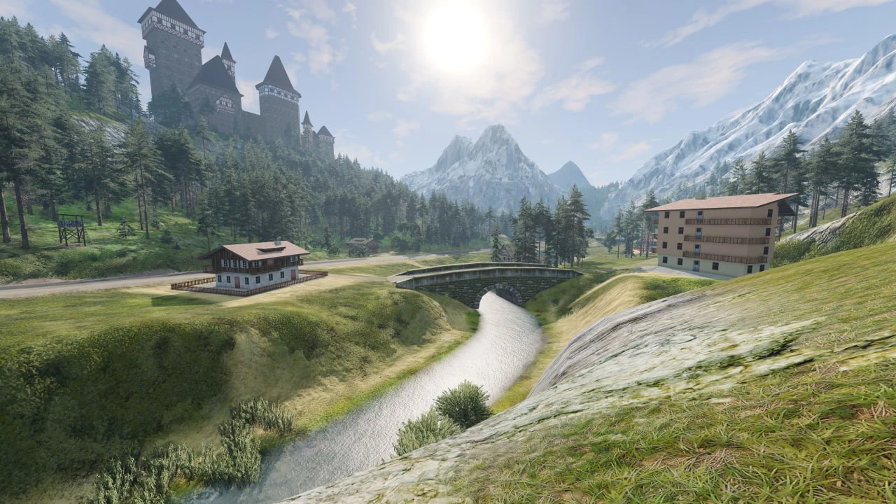 MBWR Alps Map 1.2 - BeamNG.drive