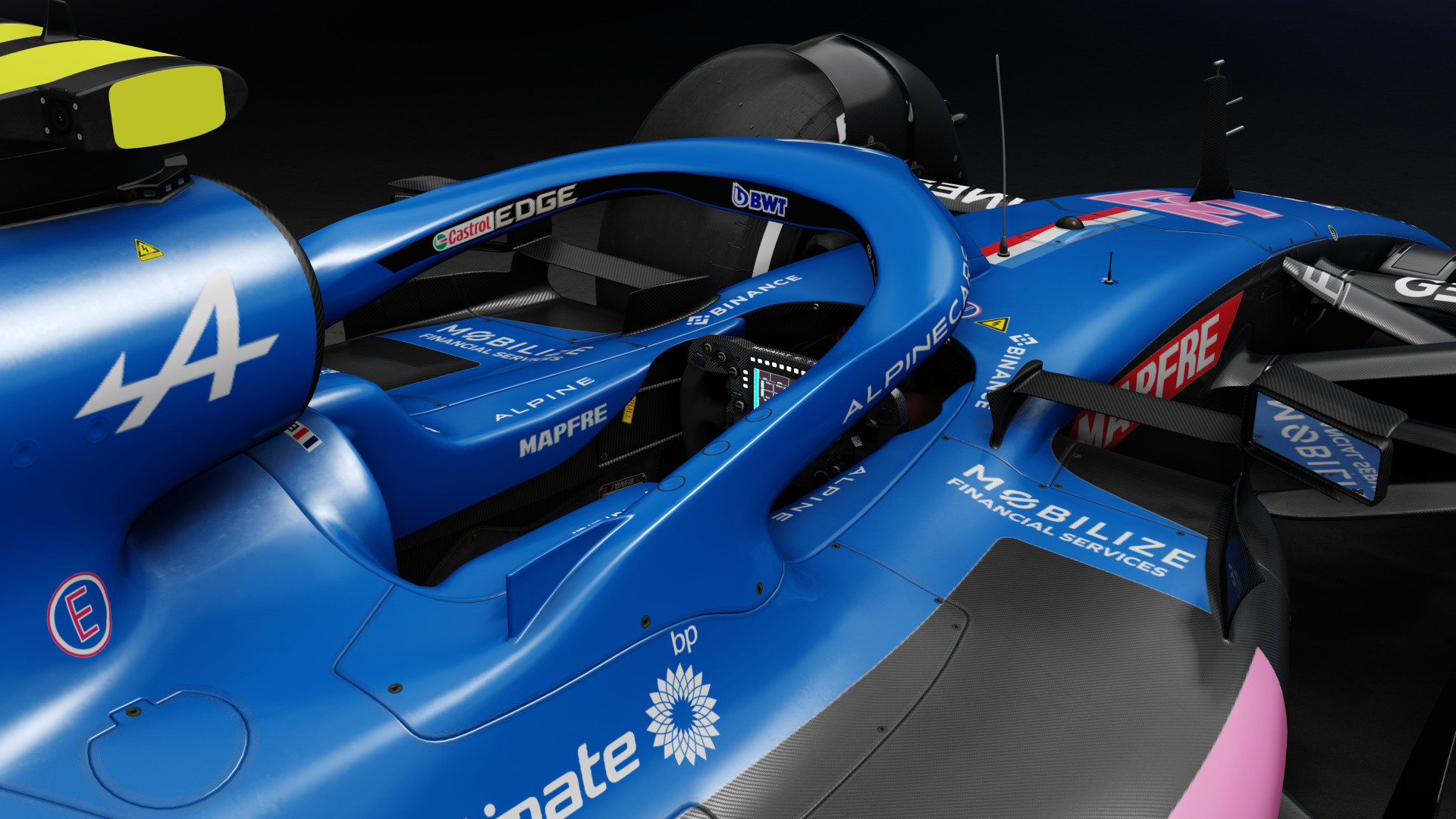 RSS Formula Hybrid 2022 Alpine A522 Livery 1.1 - Assetto Corsa