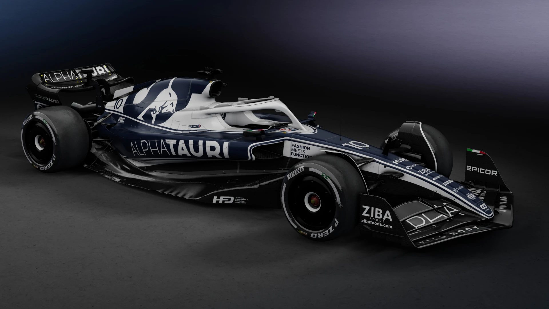 VRC Formula Alpha 2022 Alpha Tauri AT03 Livery 1.1 - Assetto Corsa