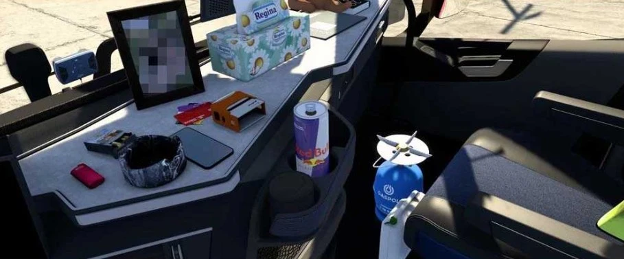 Cabin Accessories Pack for all Trucks v1/1 - ETS 2