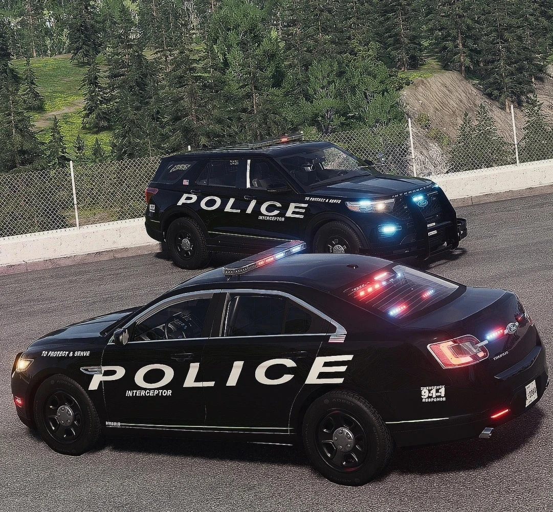 Ford Explorer & Ford Taurus 1 - BeamNG.drive