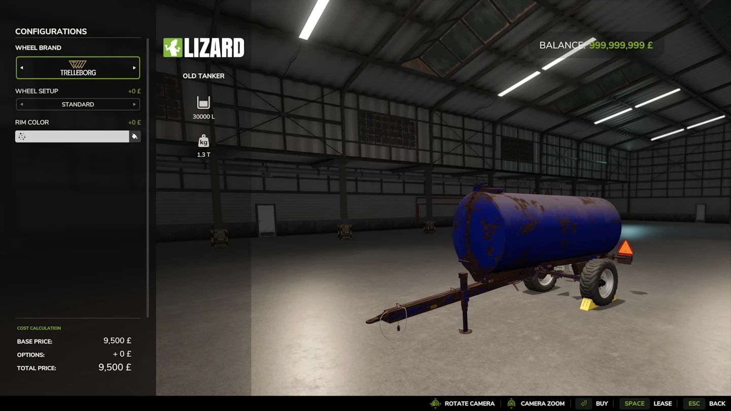 FS25 Lizard Old Tanker v 1.0 - FS25