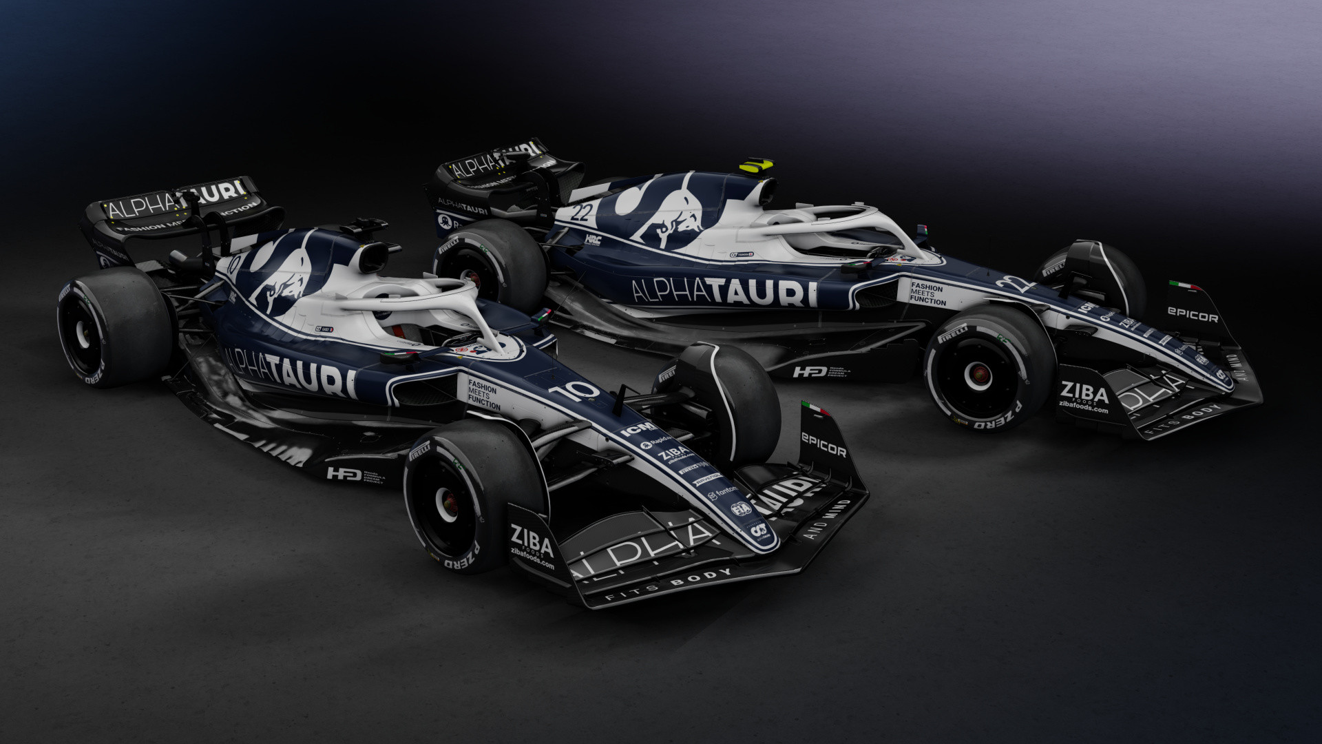 VRC Formula Alpha 2022 Alpha Tauri AT03 Livery 1.1 - Assetto Corsa