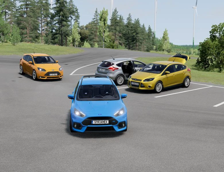 Ford Focus MK3 Pack 1.0 Release - BeamNG.drive