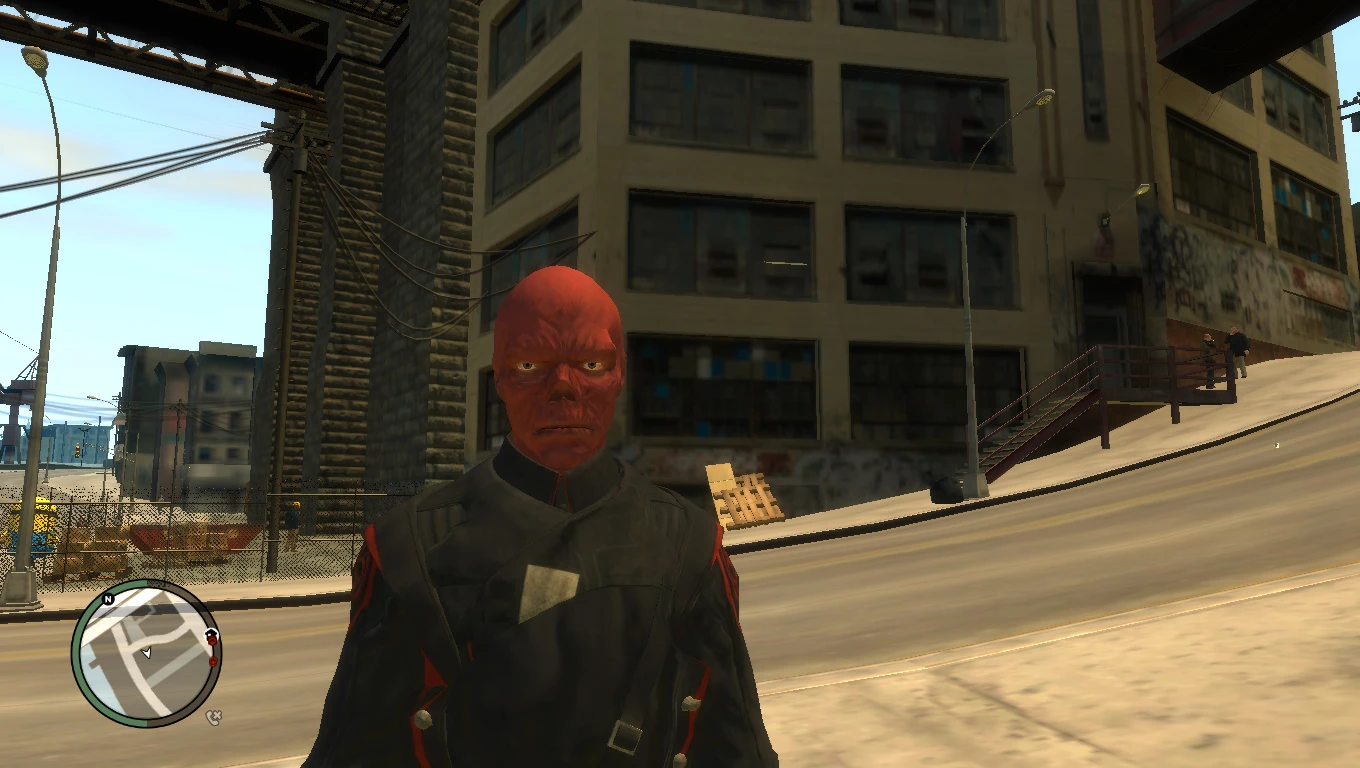 Red skull - GTA 4