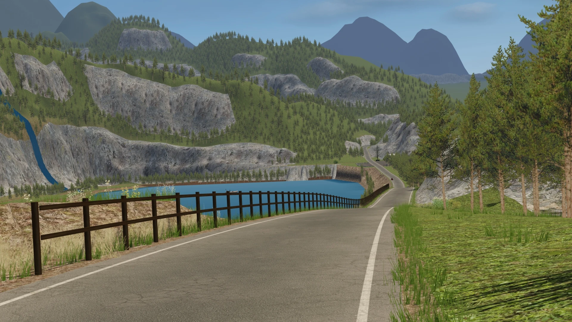 Mountain Route Downhill 1.0 - Assetto Corsa